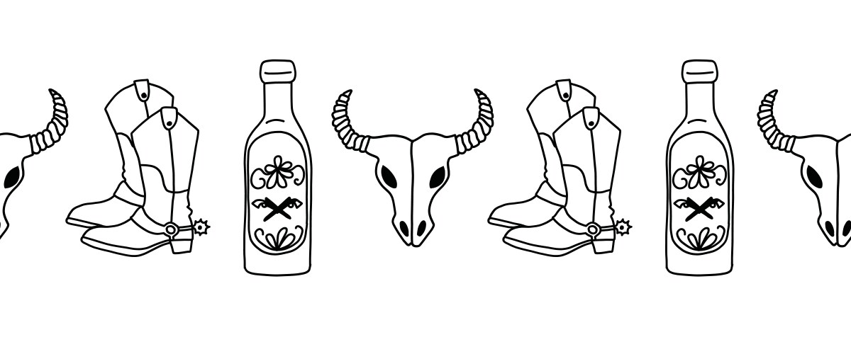 Rodeo Border Vector Images (over 500)