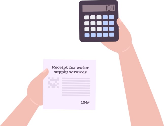 Pay bill icons flat set Royalty Free Vector Image
