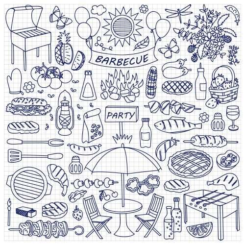 Antiques doodle set Royalty Free Vector Image - VectorStock Antiques doodle set Royalty Free Vector Image - VectorStock