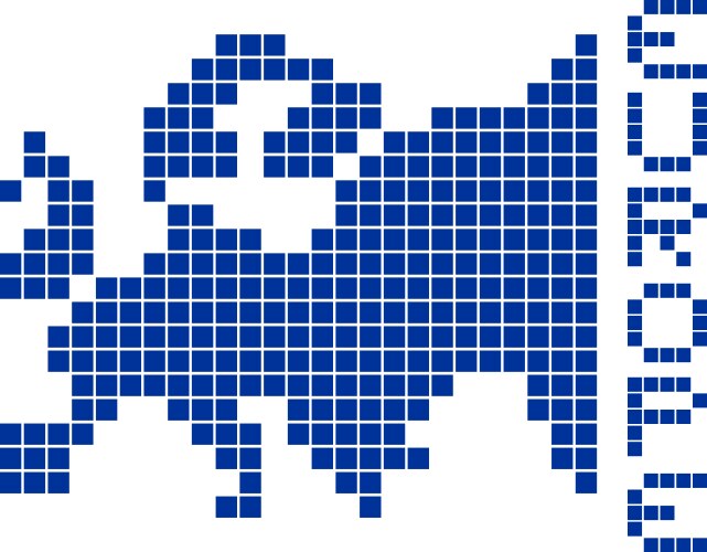 Pixel Art Europe Map Vector Images (over 230)