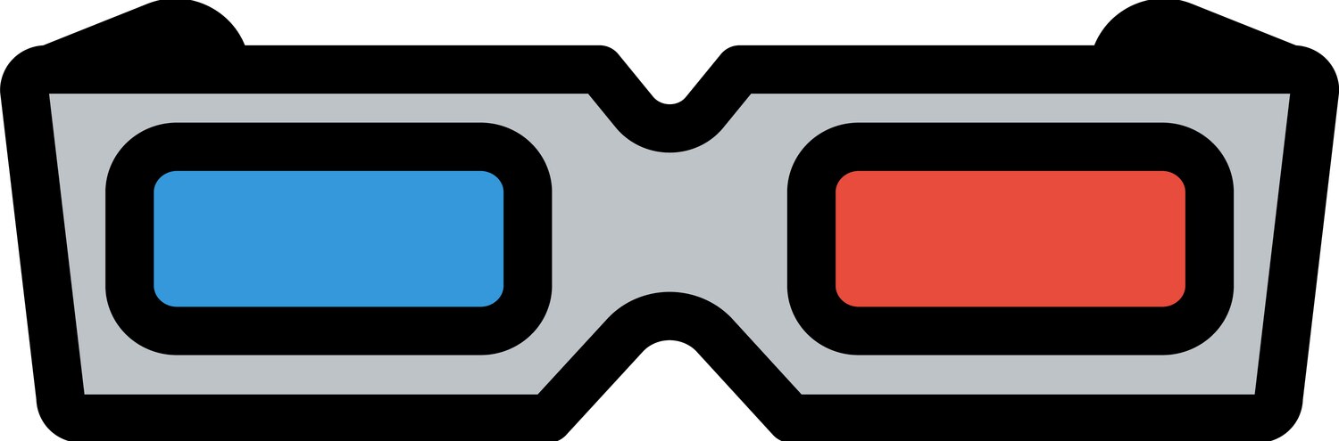 3d goggle icon Royalty Free Vector Image - VectorStock