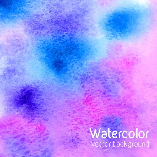 Vibrant watercolor flow texture background Vector Image