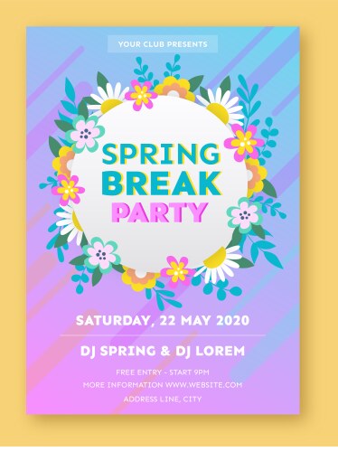 Spring Break Vector Images (over 1,800)