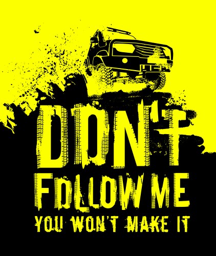 Off Road Font Vector Images (over 380)