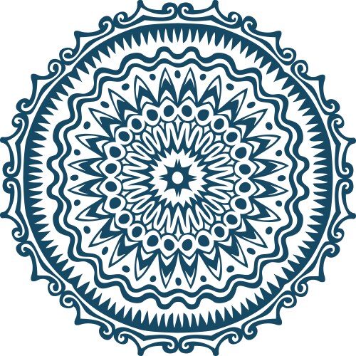 Ornamental round Royalty Free Vector Image - VectorStock