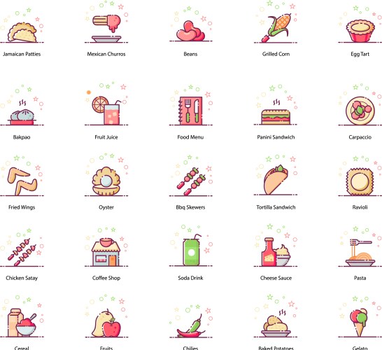 Packages of dry pasta Royalty Free Vector Image