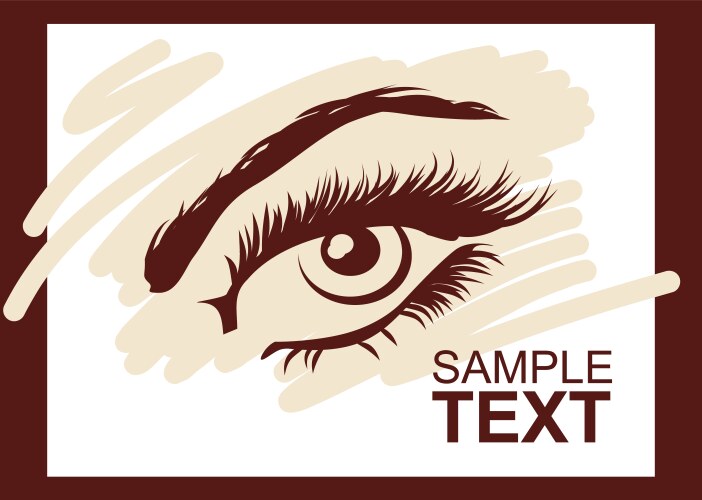 Eyebrow plucking Royalty Free Vector Image - VectorStock