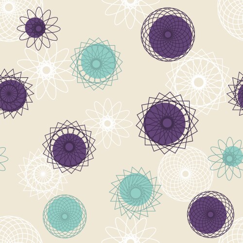 Abstract piping seamless pattern Royalty Free Vector Image