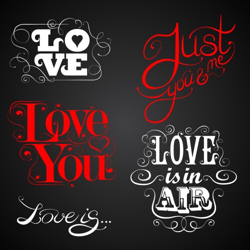 Love Calligraphy Vector Images (over 110,000)