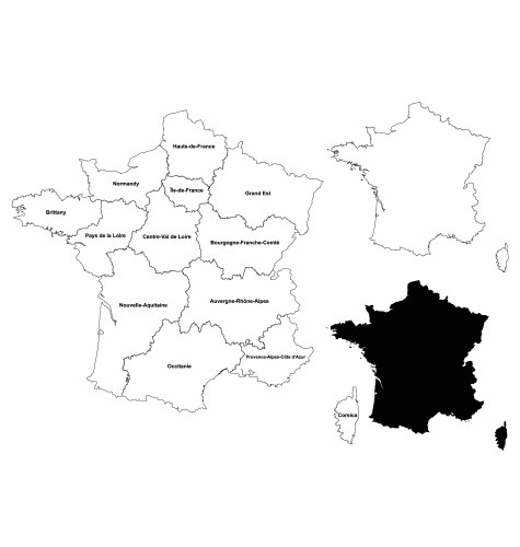 France Map Outline Vector Images (over 5,000)