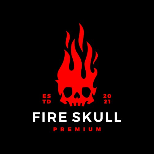 Hell fire pitchfork logo icon download Royalty Free Vector