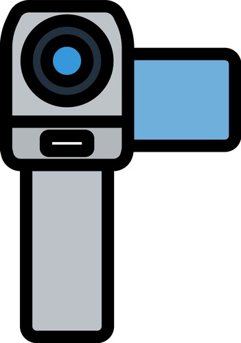 Video Camera Logo Vector Video Camera Vector Art & Graphics