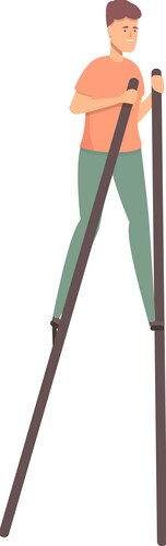 Stilt Walkers Vector Images (over 150)