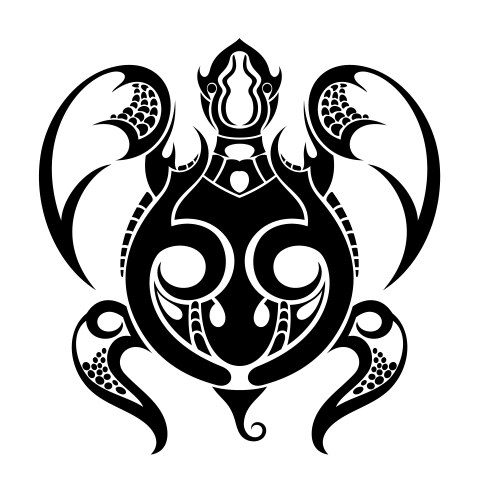 Maori Tribal Turtle Vector Images (over 230)
