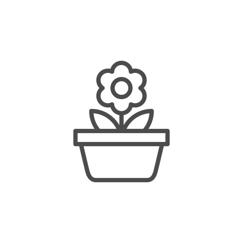 Flower Pot Outline Vector Images (over 17,000)