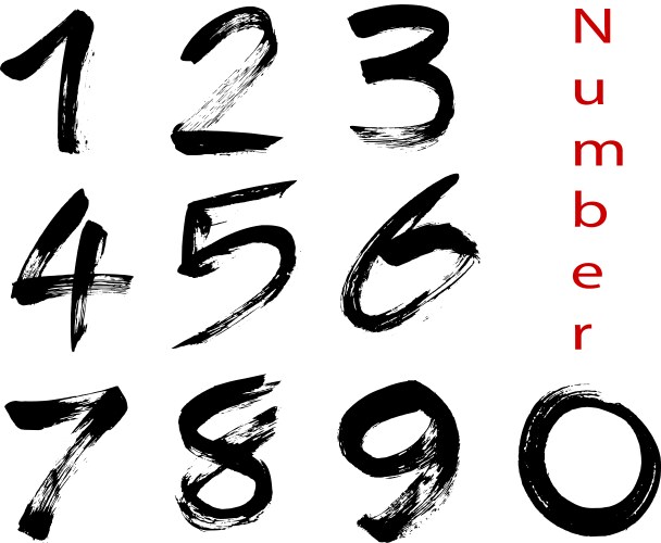 Number Vector Images (over 910,000)