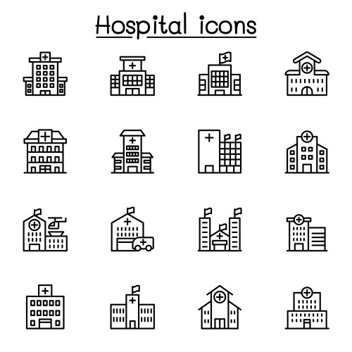 Hospital Outline Vector Images (over 110,000)