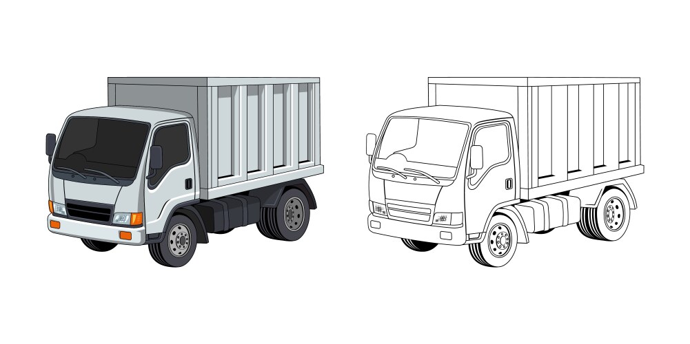 Heavy box lifting cartoon Vector Images & Graphics for Commercial Use ...