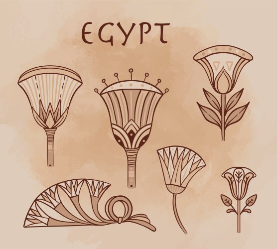 Egyptian Lotus Vector Images (over 720)