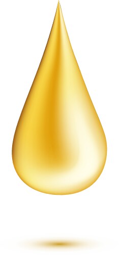 Drop of oil Royalty Free Vector Image - VectorStock