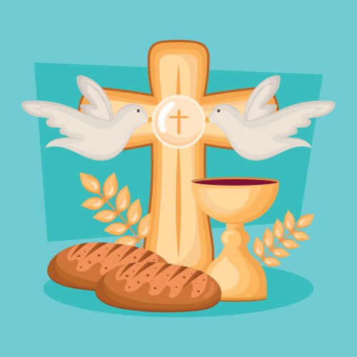 Holy Communion Poster Vector Images (over 240)
