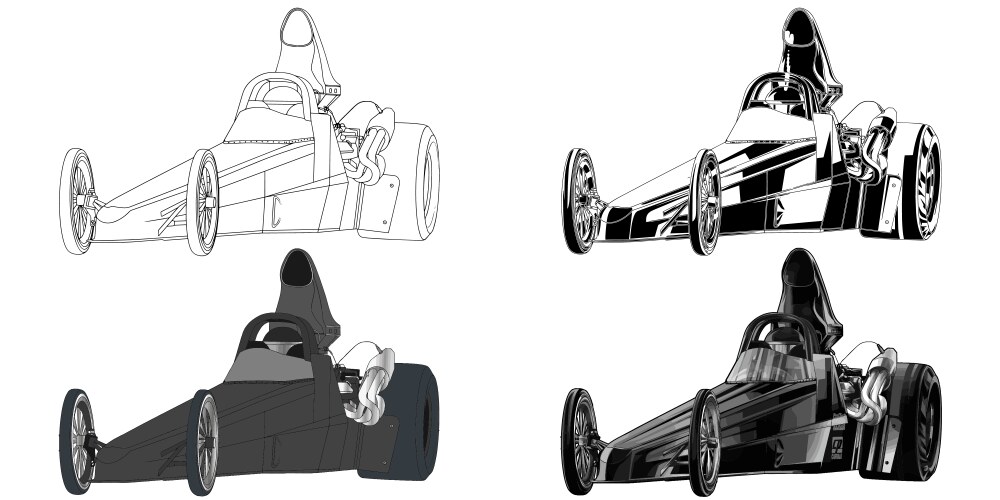 Drag Racing Vector Images (over 4,300)
