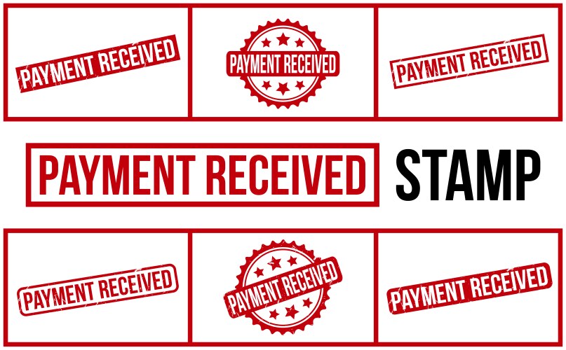 Payment Received Stamp Vector Images (over 380)