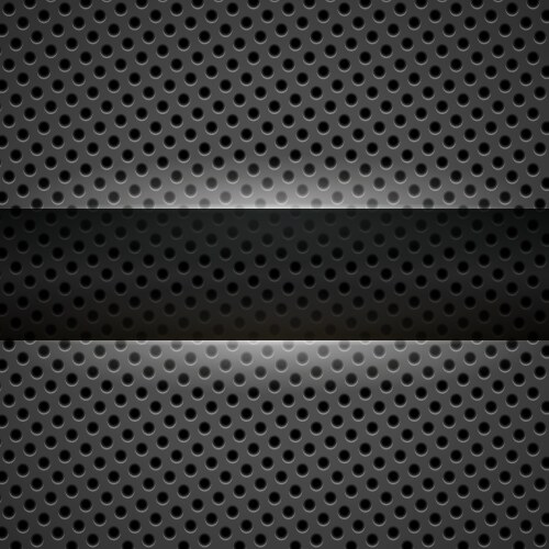 Abstract dark 3d block wall pattern background Vector Image