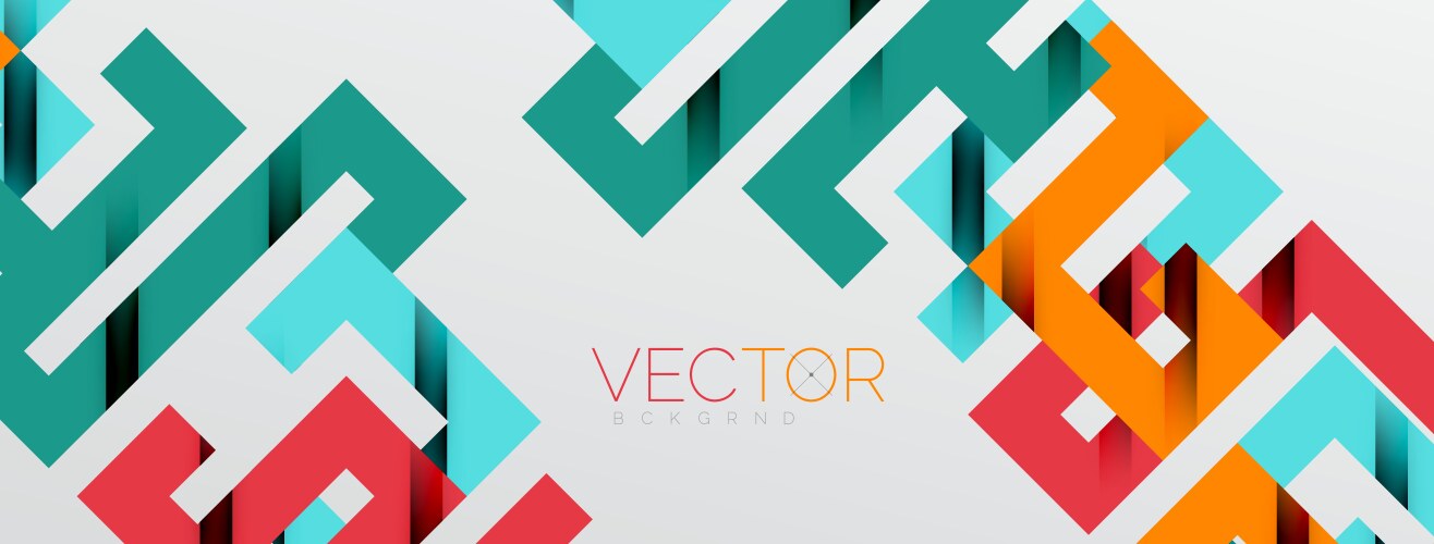 Color bend lines with shadow texture effect Vector Image