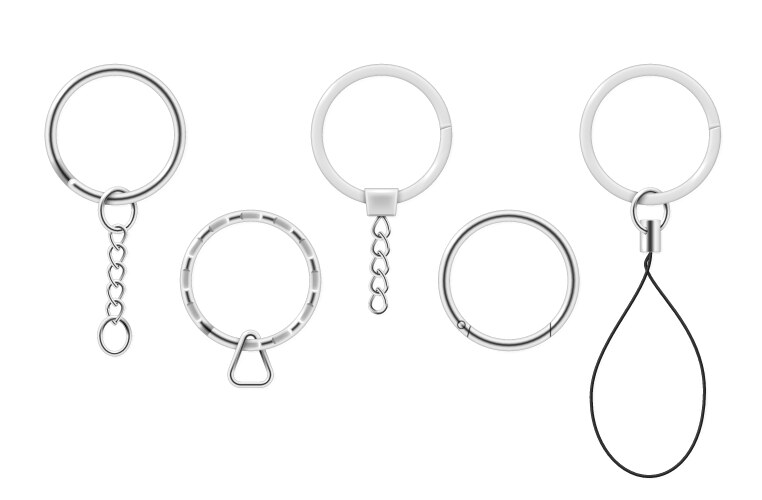 Collection metal rebars realistic Royalty Free Vector Image