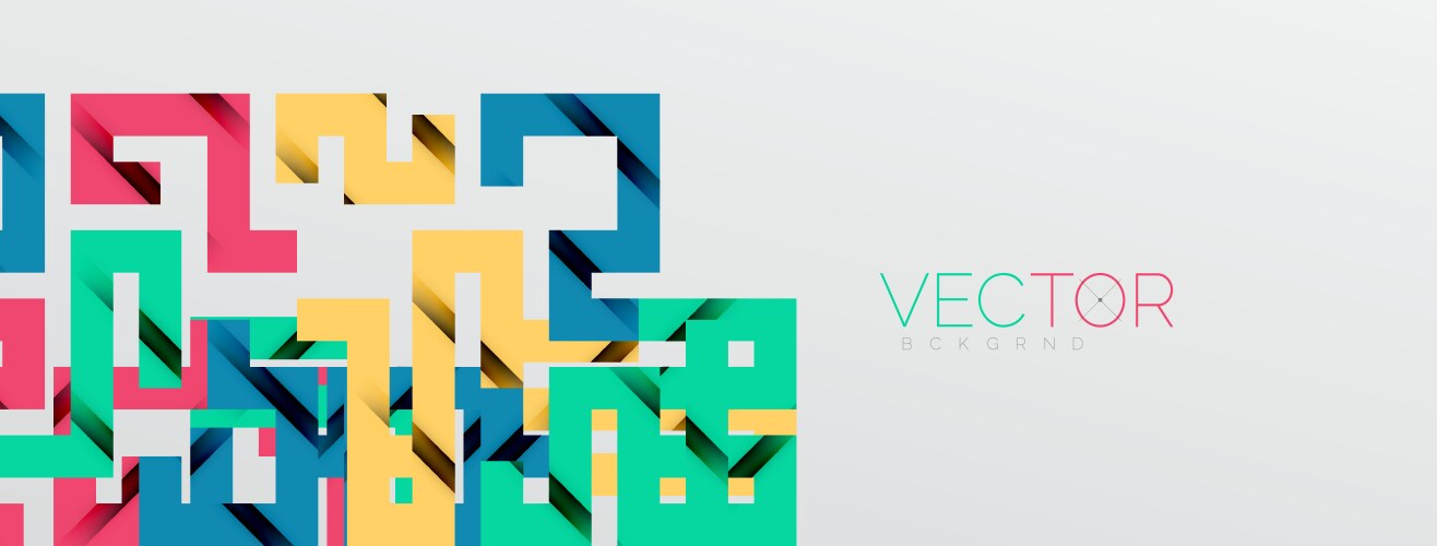 Color bend lines with shadow texture effect Vector Image