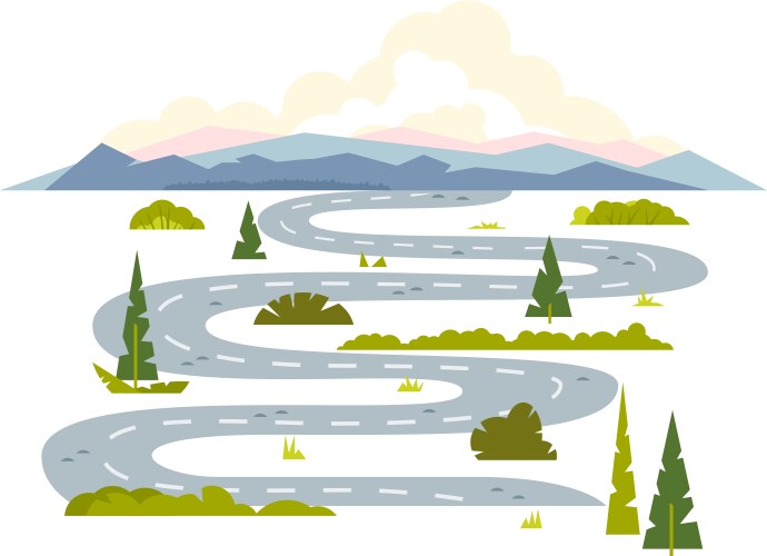 Winding Road Vector Images (over 11,000)