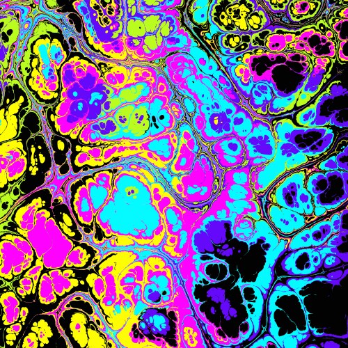Psychedelic abstract pattern bright digital Vector Image Psychedelic abstract pattern bright digital Vector Image