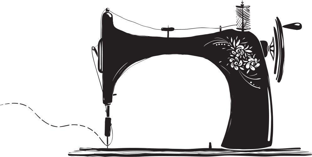 Sewing Machine Sketch Vector Images (over 1,200)