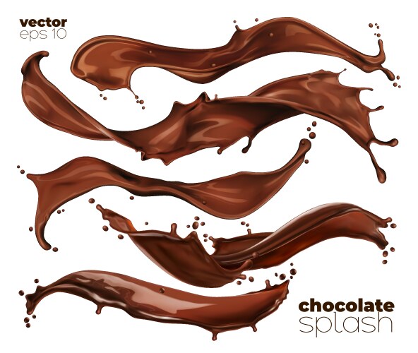Choco Splash Vector Images (over 960)