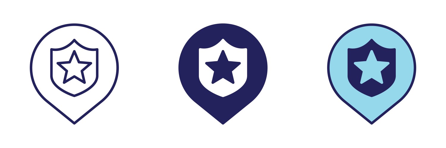 Police Station Symbol on Map Vector Images (99)