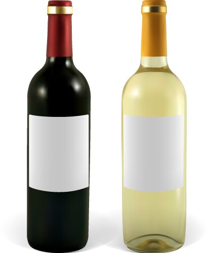 Wine bottles Royalty Free Vector Image - VectorStock