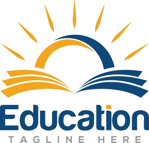 Education logo Royalty Free Vector Image - VectorStock