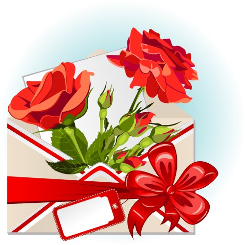 Snake with roses Royalty Free Vector Image - VectorStock