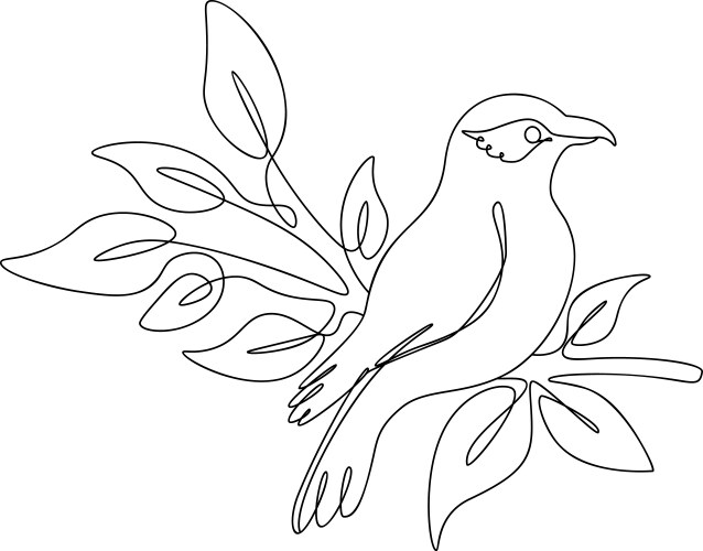 Simple Bird Drawing Vector Images (over 28,000)