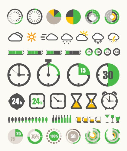 Clocks Infographic Vector Images (over 14,000)