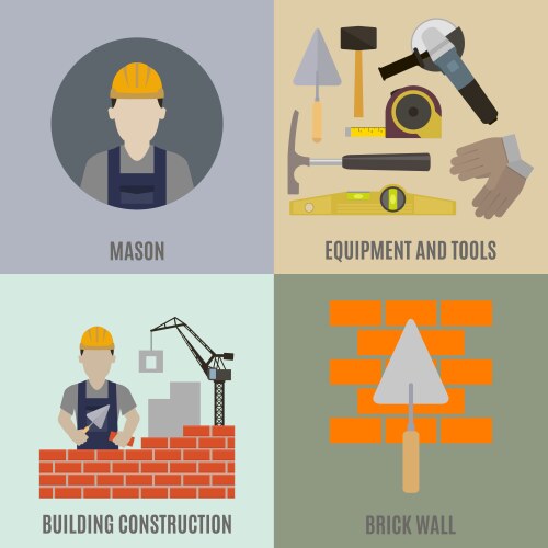Mason Cartoon Vector Images (over 2,300)