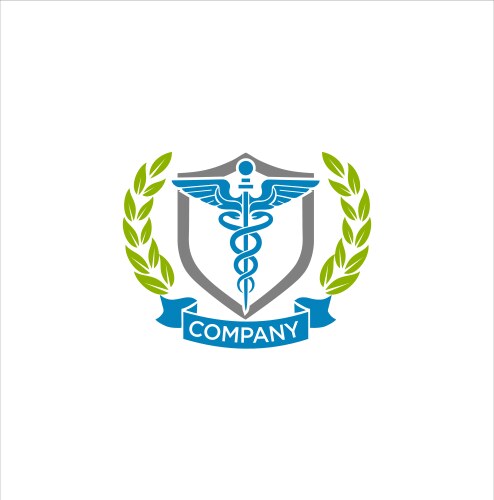 Caduceus symbol healthcare conceptual homeopathy Vector Image Caduceus symbol healthcare conceptual homeopathy Vector Image