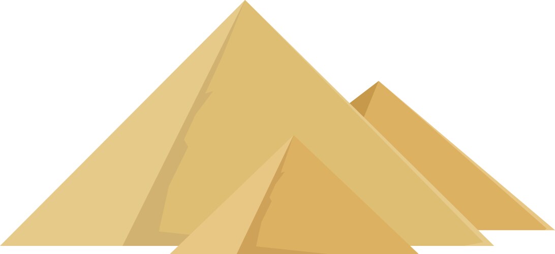 Pyramid Royalty Free Vector Image - VectorStock