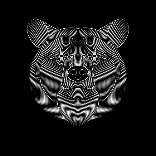 Bear Engraving Vector Images (over 1,900)