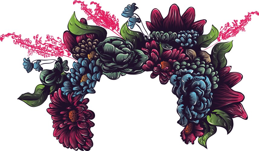 Flower Crown Vector Images (over 24,000)