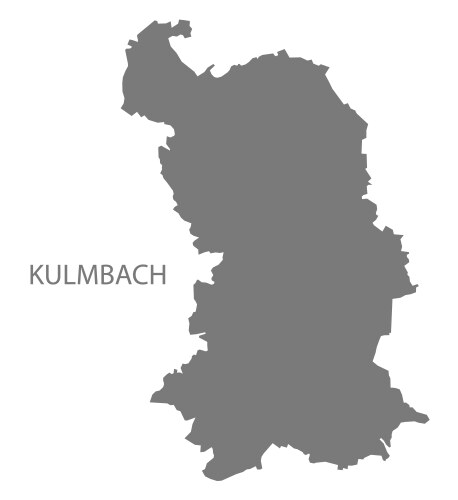 Oldenburg city map with boroughs grey silhouette Vector Image