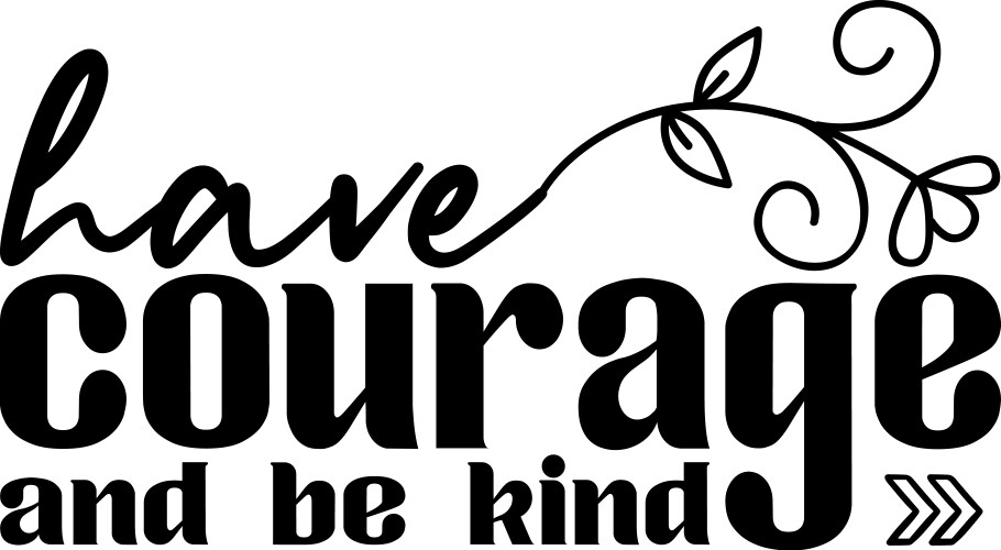 She is strong brave inspirational svg image Vector Image