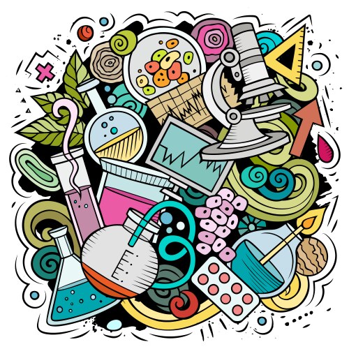 Science Stickers Vector Images (over 26,000)