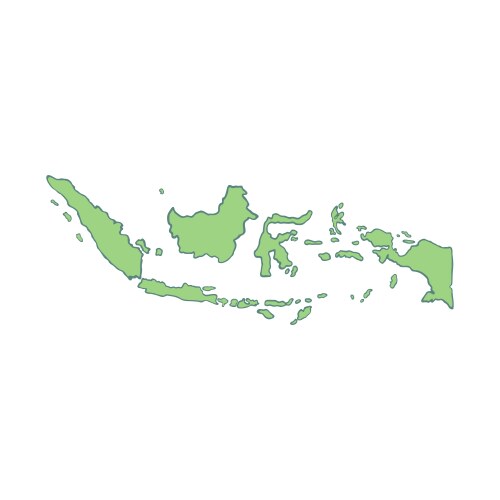 Map of Indonesia Icon Cartoon Vector Images (over 110)